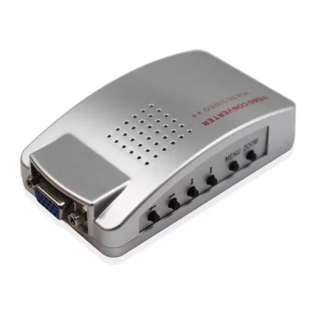 Adaptador Conversor Transcoder S-video Vga. | Shopee Brasil