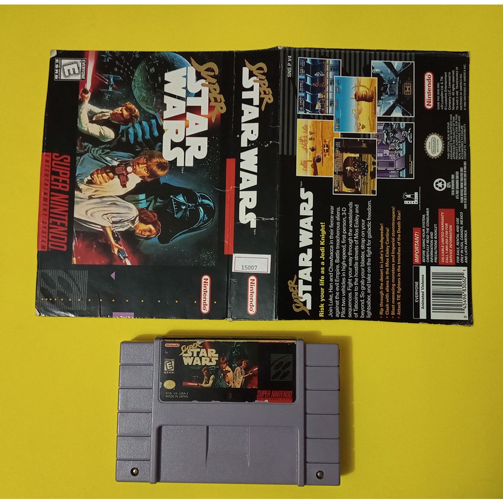 Super Star Wars (- Super Nintendo - SNES) | Shopee Brasil