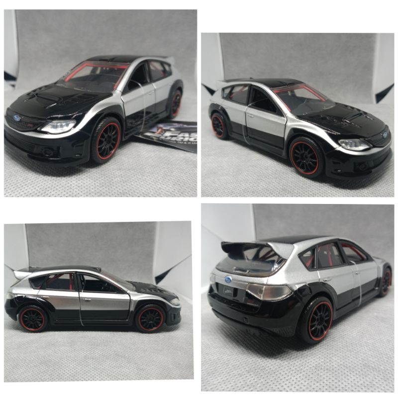 Miniatura Velozes e Furiosos4 , Subaru Impreza WRX STI (Brian),Jada toys, escala 1:32. | Shopee ...