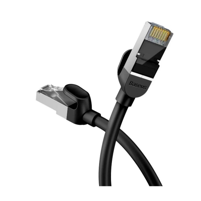 Cabo De Rede Blindado 1m Ethernet Rj45 Cat6 Baseus 1000mbps | Shopee Brasil