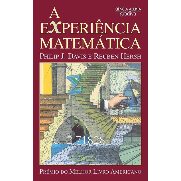 A Experiência Matemática autor Philips J Davis e Reuben Hersh | Shopee Brasil