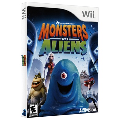 Jogo Nintendo wii Monsters vs. Aliens | Shopee Brasil