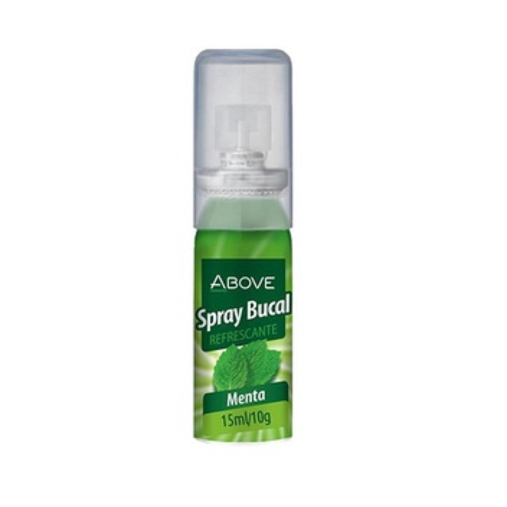 Above Spray Bucal Menta 15ml/10g | Shopee Brasil