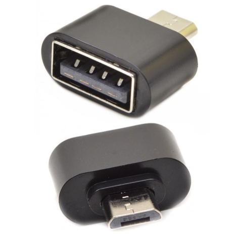 Adaptador OTG Micro USB V8 Para Android Phone Tablet | Shopee Brasil