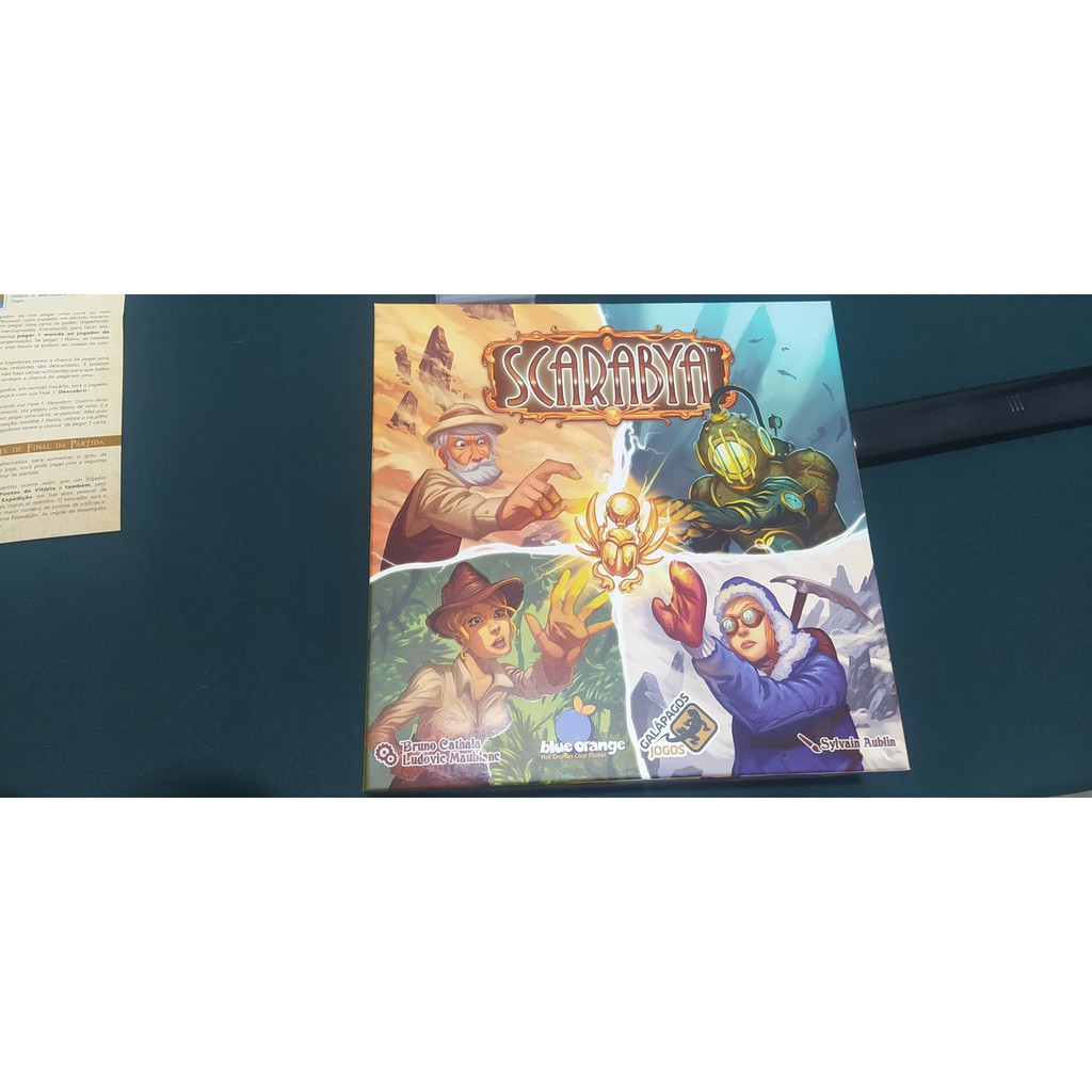 Scarabya Board Game | Shopee Brasil