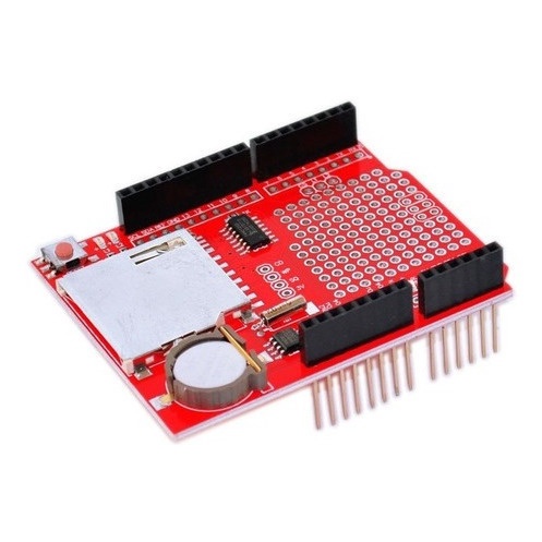 Shield Data Logger Arduino Rtc Ds1307 Entrada Sd E Bateria | Shopee Brasil