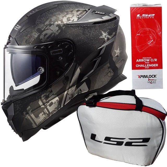 Capacete para moto motocicleta masculino Feminino Fechado Ls2 ...