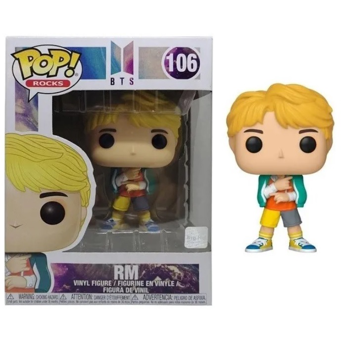 Funko Pop Rocks 106 Bts Rm | Shopee Brasil