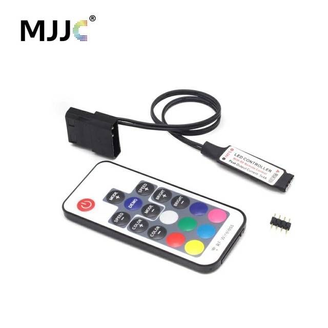 Controle sem fio RGB Sata para PC | Shopee Brasil