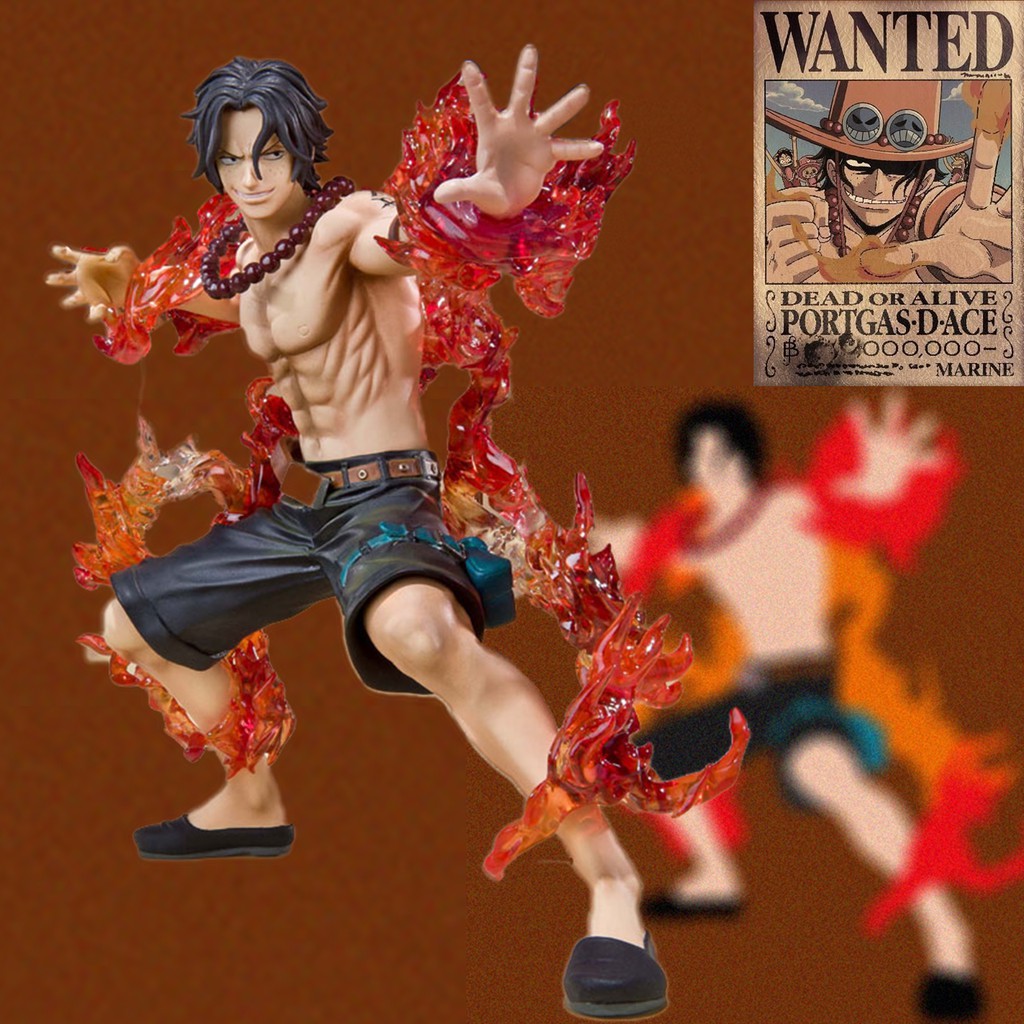 Portgas D. Ace Action Figure | Shopee Brasil