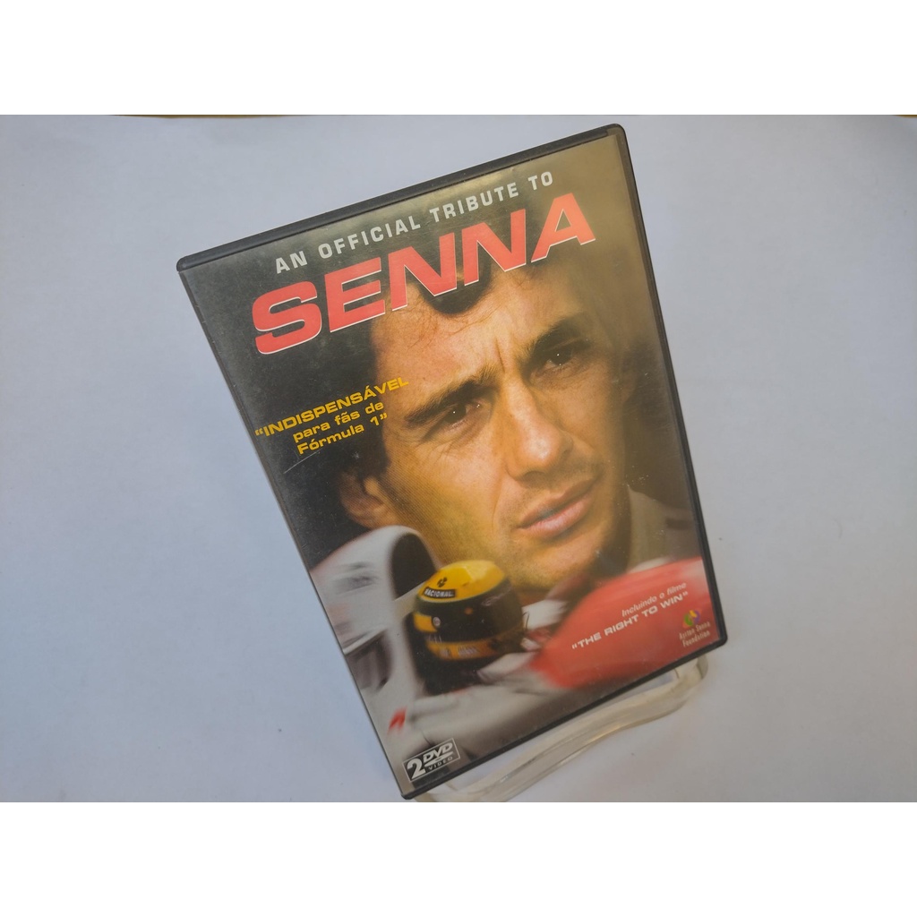 DVD - An Official Tribute To Senna - DVD Duplo - Documentário | Shopee Brasil