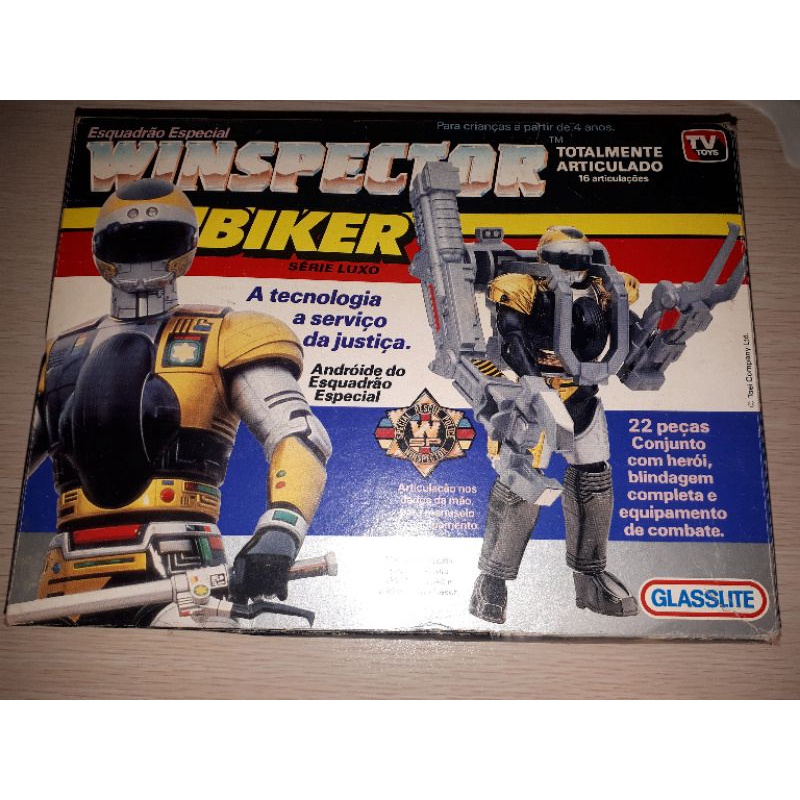 Winspector Biker Boneco Glasslite Original na Caixa | Shopee Brasil
