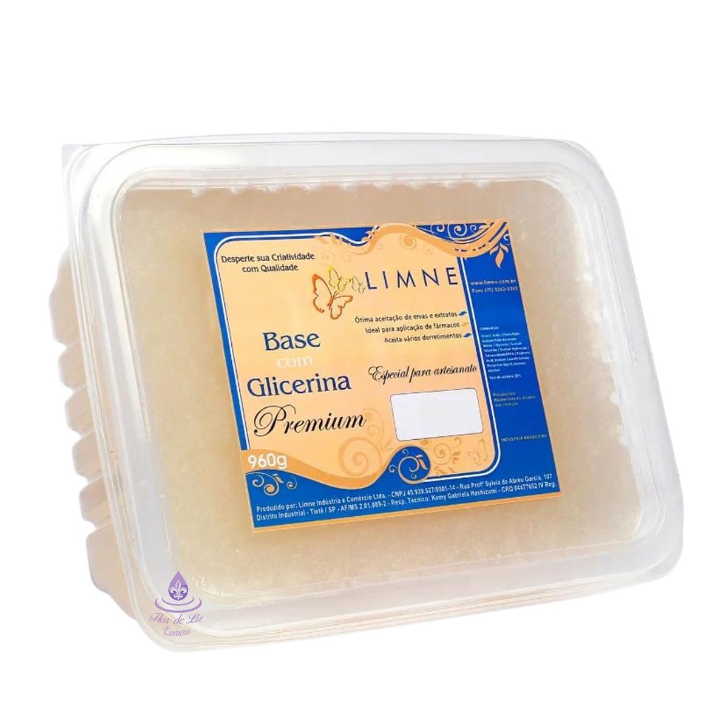 Base glicerinada transparente limne | Shopee Brasil