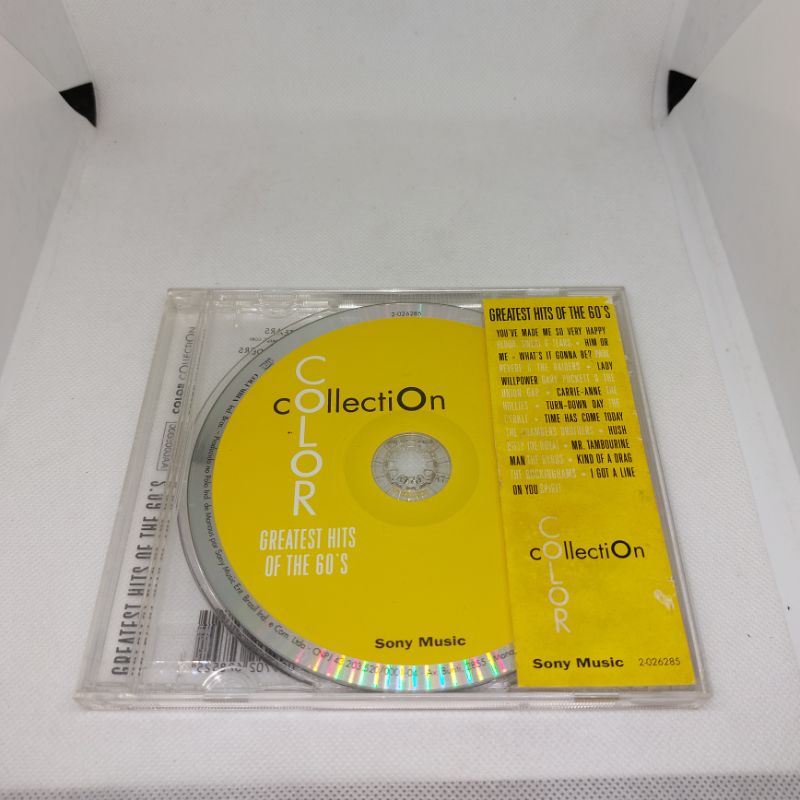 Cds Da Serie Color Collection - Columbia/Sony Music | Shopee Brasil