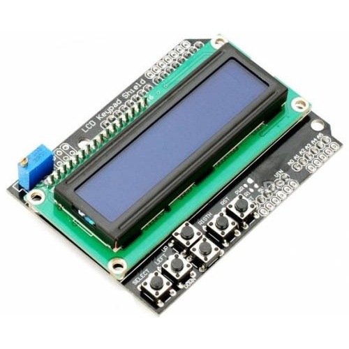 Display LCD 16x2 keypad shield arduino teclado botoes | Shopee Brasil