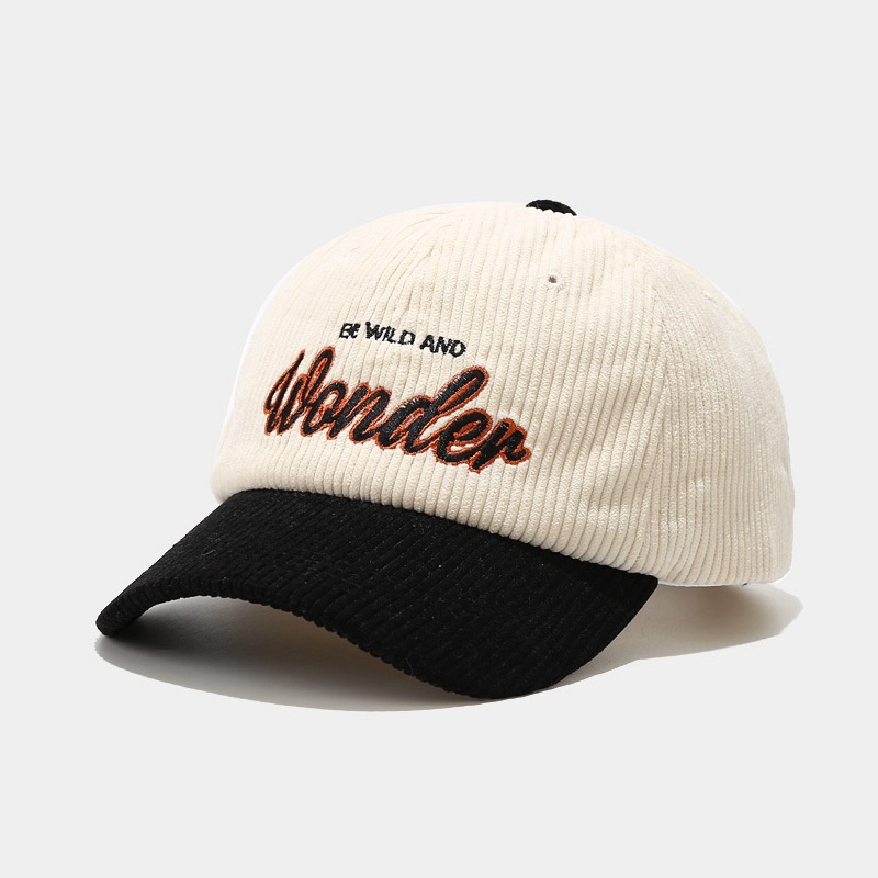 Boné De Veludo Cotelê wonder Unissexo Masculino/Mulheres/Casal | Shopee ...