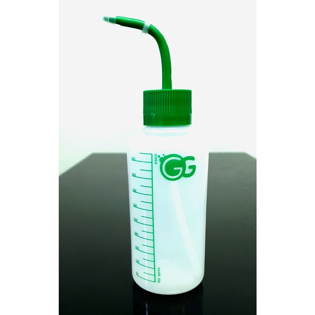 Pisseta Plastica Bico Verde ou Azul Graduada - Almotolia - Frasco ...