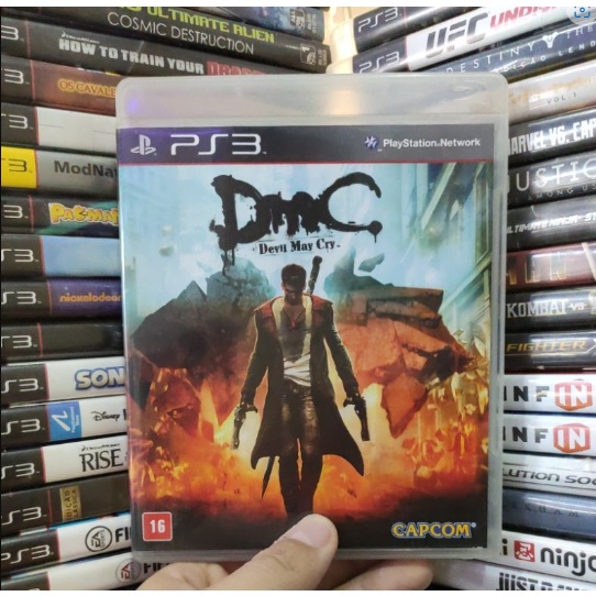Jogo Playstation 3 PS3 DmC Devil May Cry Mídia Física | Shopee Brasil