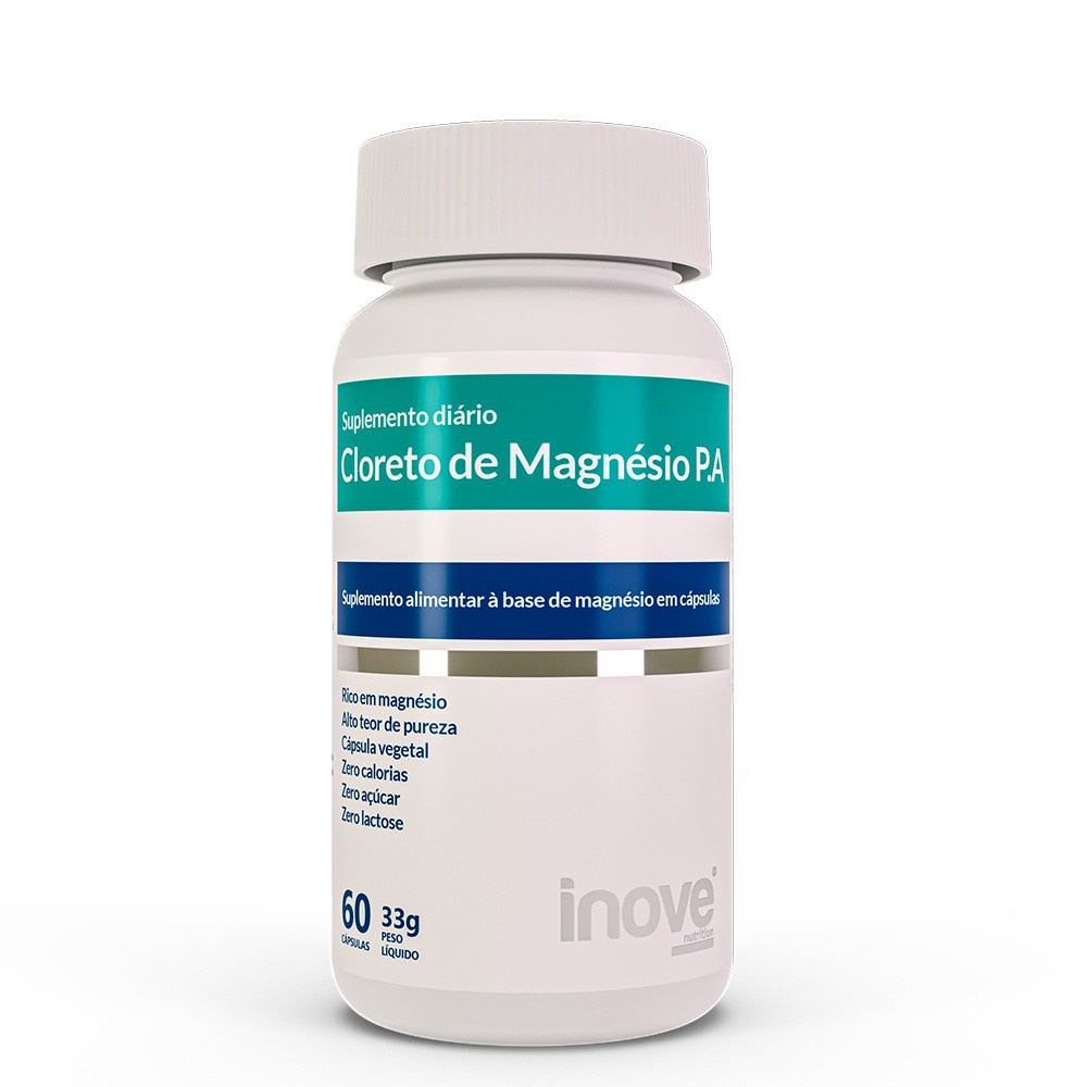 CLORETO DE MAGNESIO PA INOVE NUTRITION 60 CAPS | Shopee Brasil