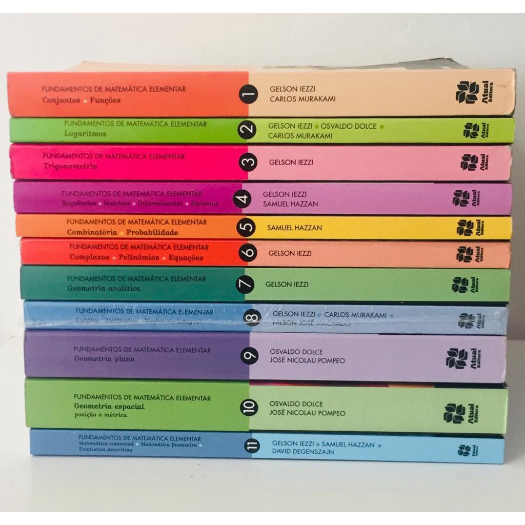 Coleção Fundamentos De Matemática Elementar 11 Volumes | Shopee Brasil