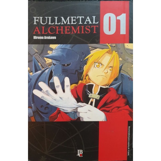 Manga FullMetal Alchemist Vol 1 ao 6 - Escorrega o Preço