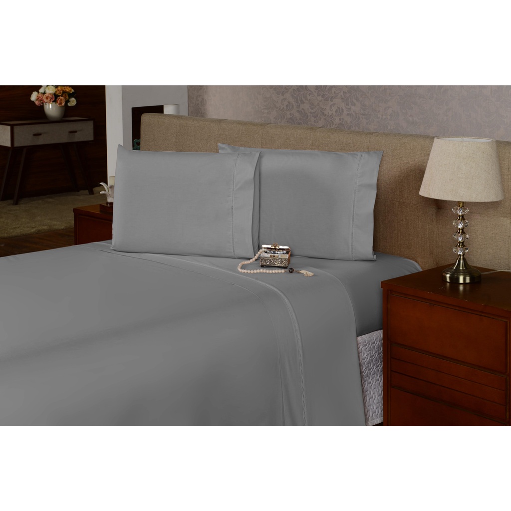 Lençol Solteiro Avulso 400 Fios Micro percal, Fios Acetinado | Shopee ...