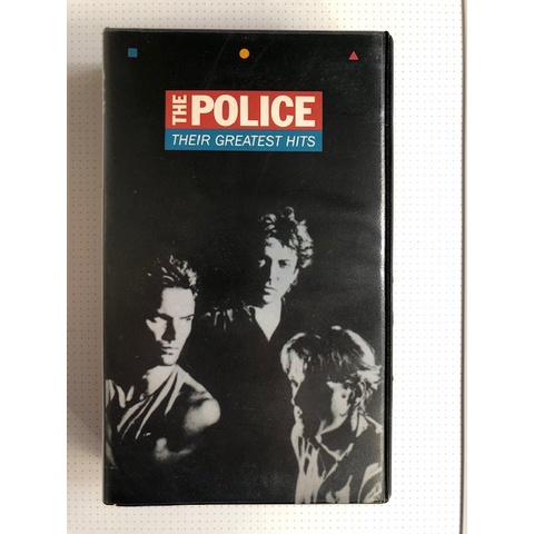 Fita VHS The Police – Their Greatest Hits - ORIGINAL | Shopee Brasil