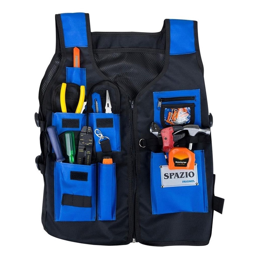 Kit Eletricista Colete e mala para ferramentas Spazio | Shopee Brasil
