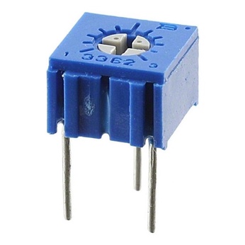 Kit 5 Pçs Potenciômetro Trimpot 10k 3362 Arduino Pic Arm | Shopee Brasil