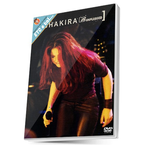DVD SHAKIRA MTV UNPLUGGED (FAN MADE) | Shopee Brasil