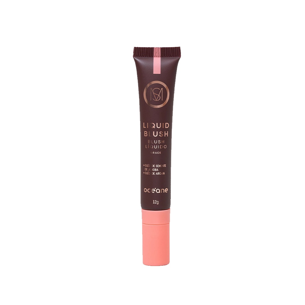 BLUSH LIQUIDO GRACE ROSA CLARO - OCEANE MS | Shopee Brasil