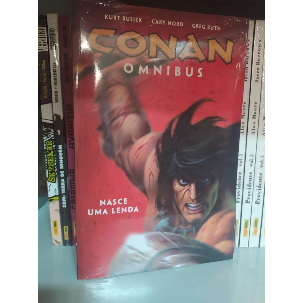 Conan Omnibus Vol. 1: Nasce uma lenda - LACRADO | Shopee Brasil