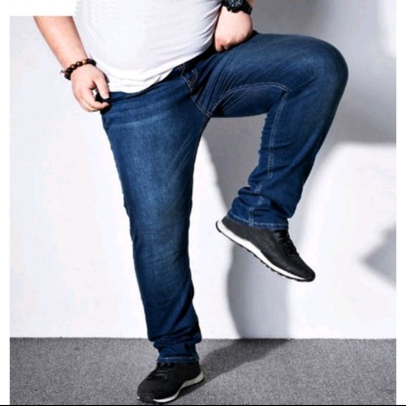 Calça Jeans Masculina Plus Size C Lycra 50 Ao 56 Shopee Brasil