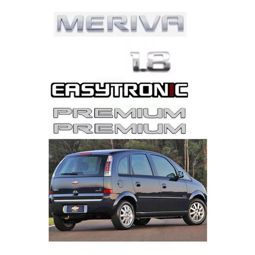 Kit Emblemas Meriva 1.8 Easytronic Premium | Shopee Brasil
