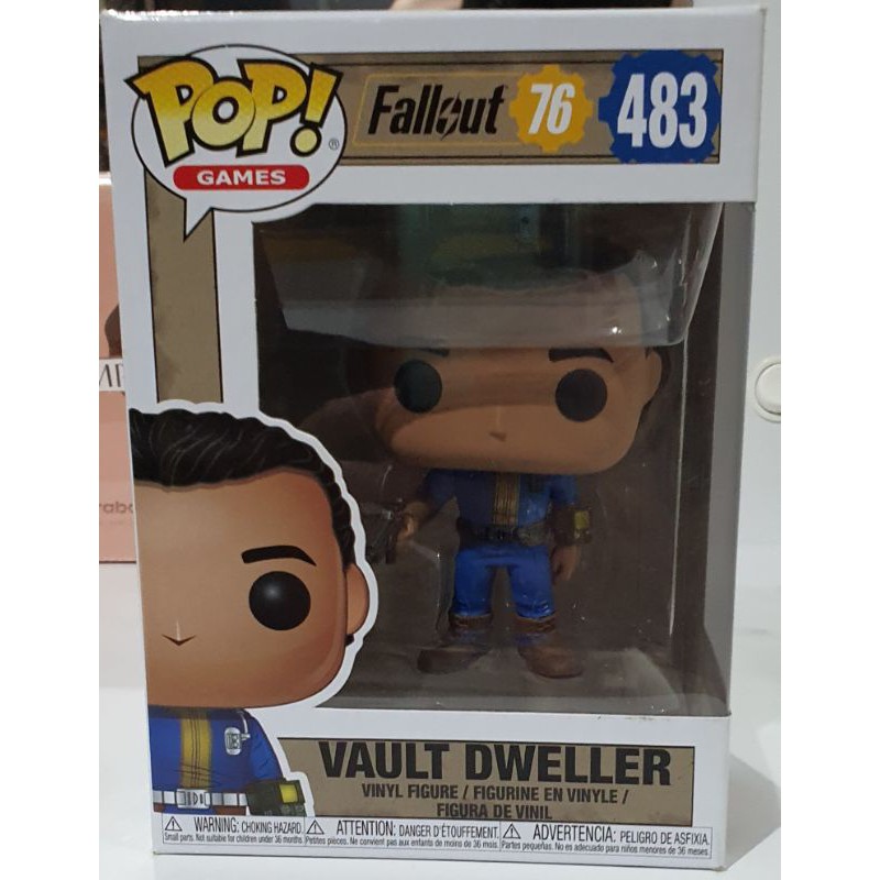 Funko Pop! Vault Dweller Fallout 76 #483 Original | Shopee Brasil