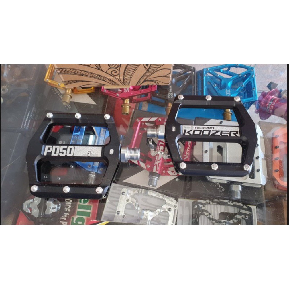 PEDAL KOOZER - PD50 - ALUMÍNIO (PRETO) | Shopee Brasil