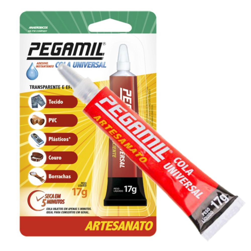 COLA UNIVERSAL PEGAMIL 17G | Shopee Brasil