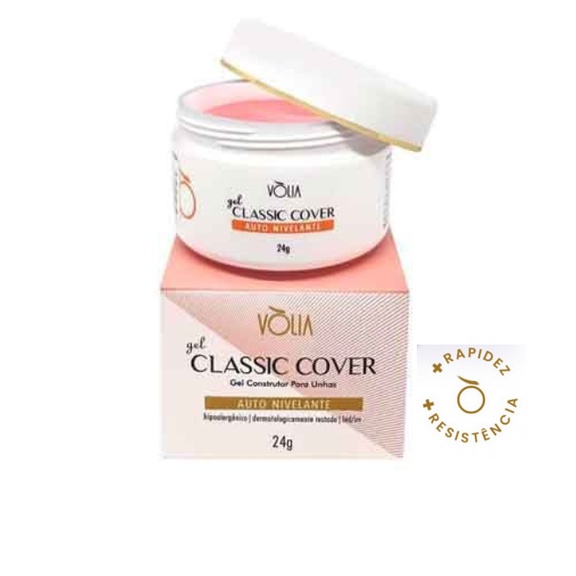 Gel Volia Classic Cover 24g Autonivelante Original | Shopee Brasil