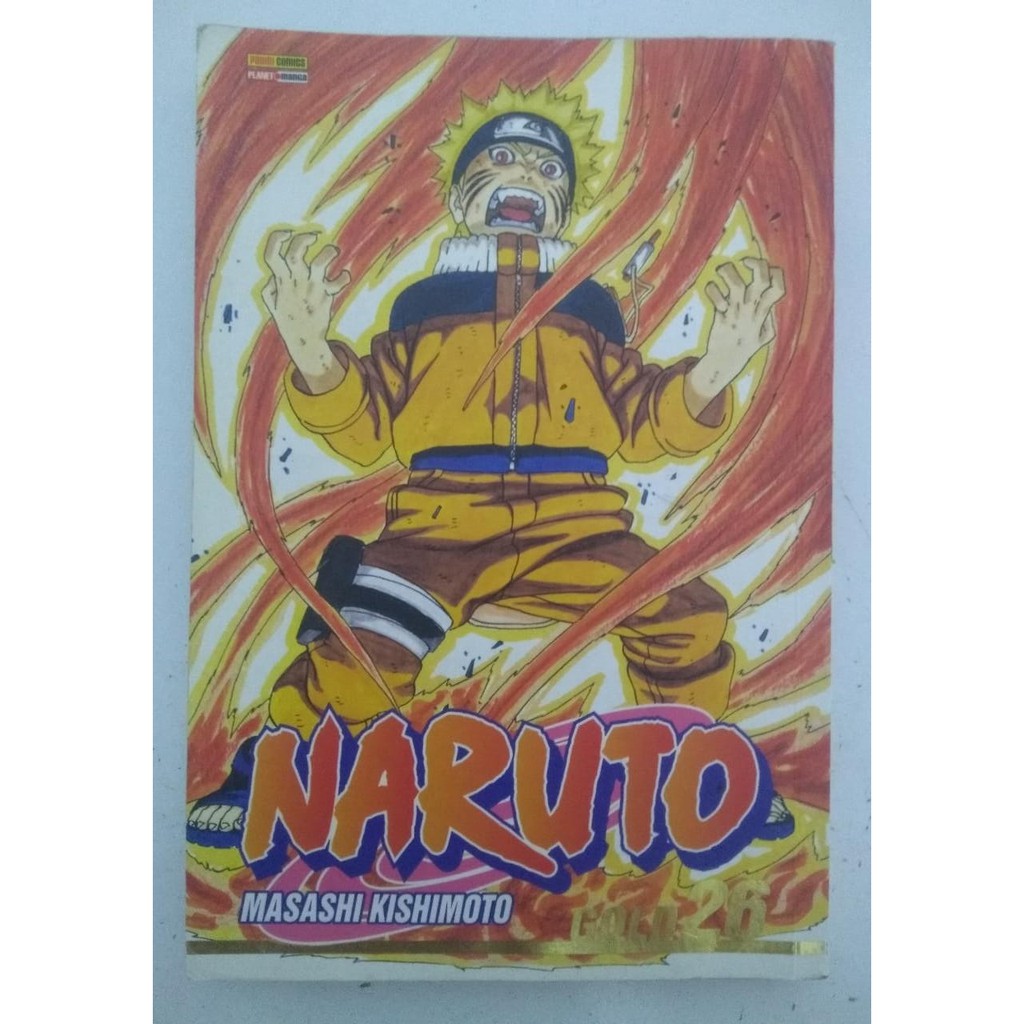 Naruto Gold vol. 26 Mangá Panini (Edição Rara) | Shopee Brasil