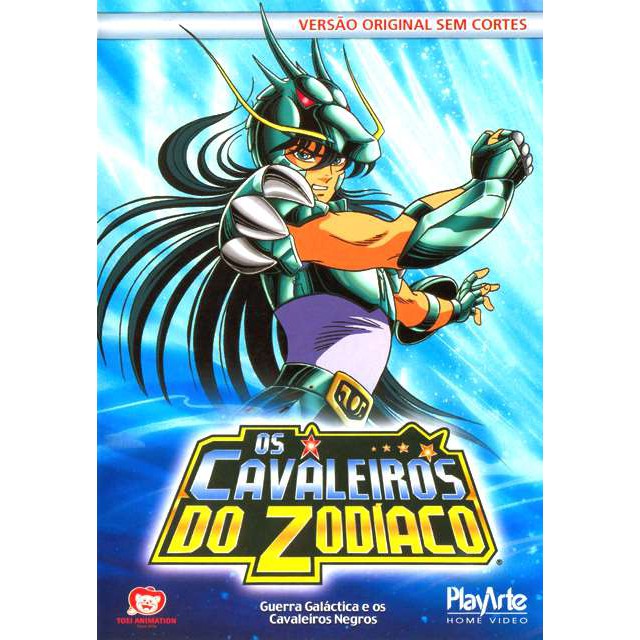 Os Cavaleiros do Zodíaco Guerra Galáctica e os Cavaleiros Negros Volume 2 DVD lacrado | Shopee ...