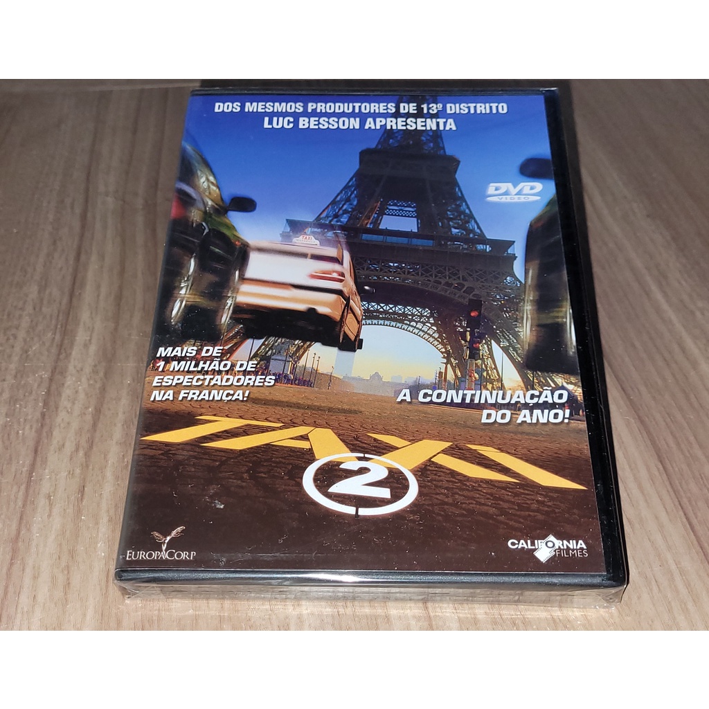 DVD Lacrado - Taxi 2 (Luc Besson) - California Filmes | Shopee Brasil