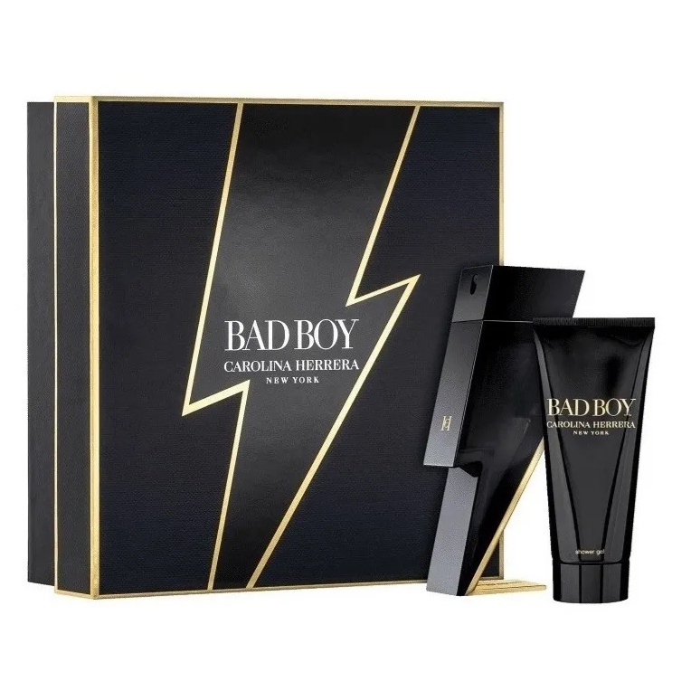 Kit Carolina Herrera Bad Boy (2 Peças) | Shopee Brasil