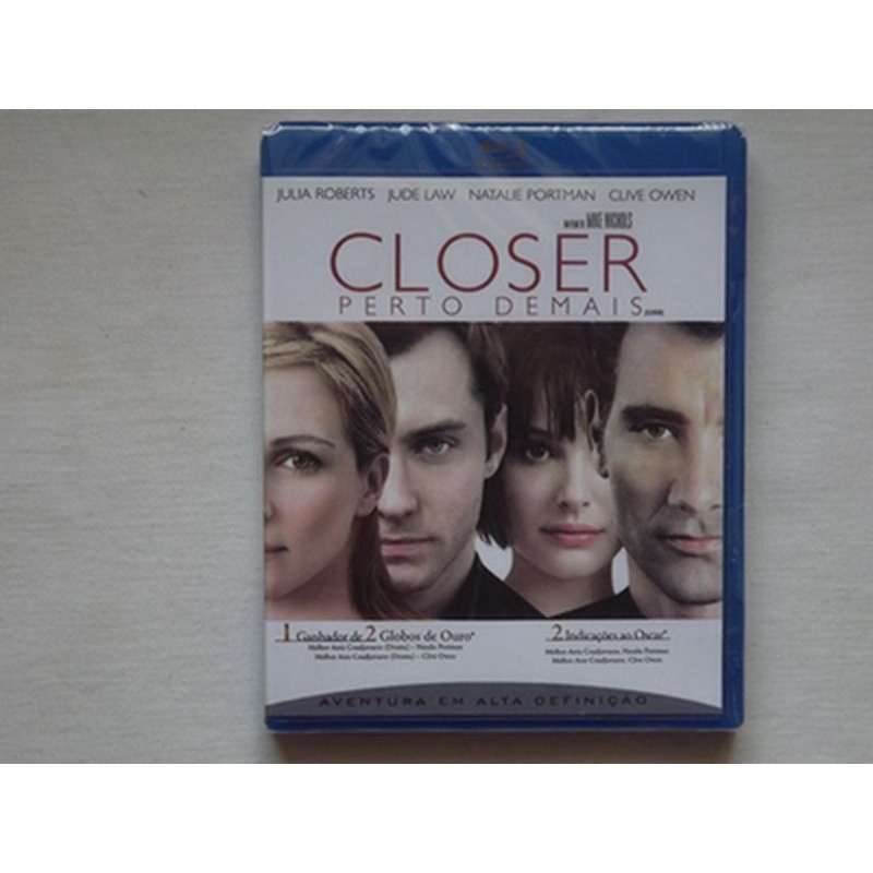 Blu-ray Closer Perto Demais - Novo - Original - Lacrado | Shopee Brasil