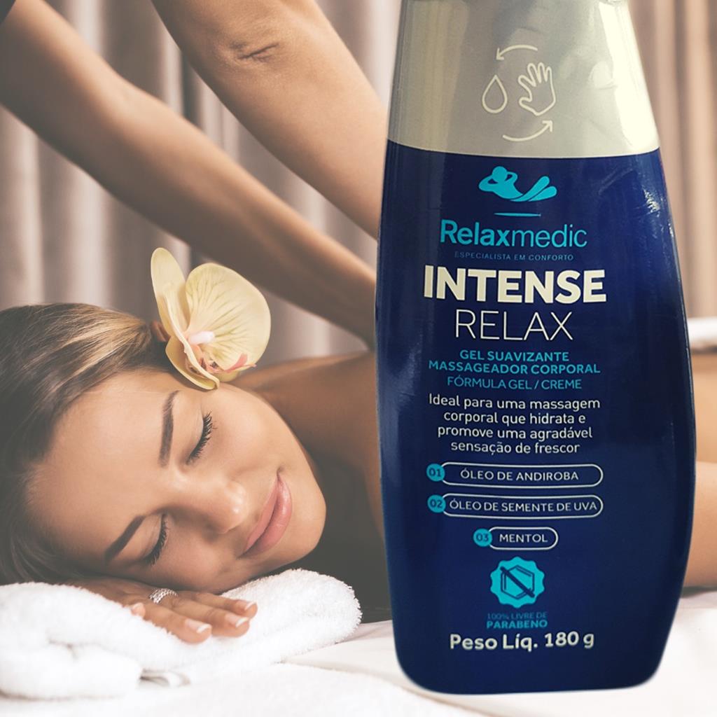 Gel De Massagem Corporal Relaxante Intenso Refresca Hidrata | Shopee Brasil