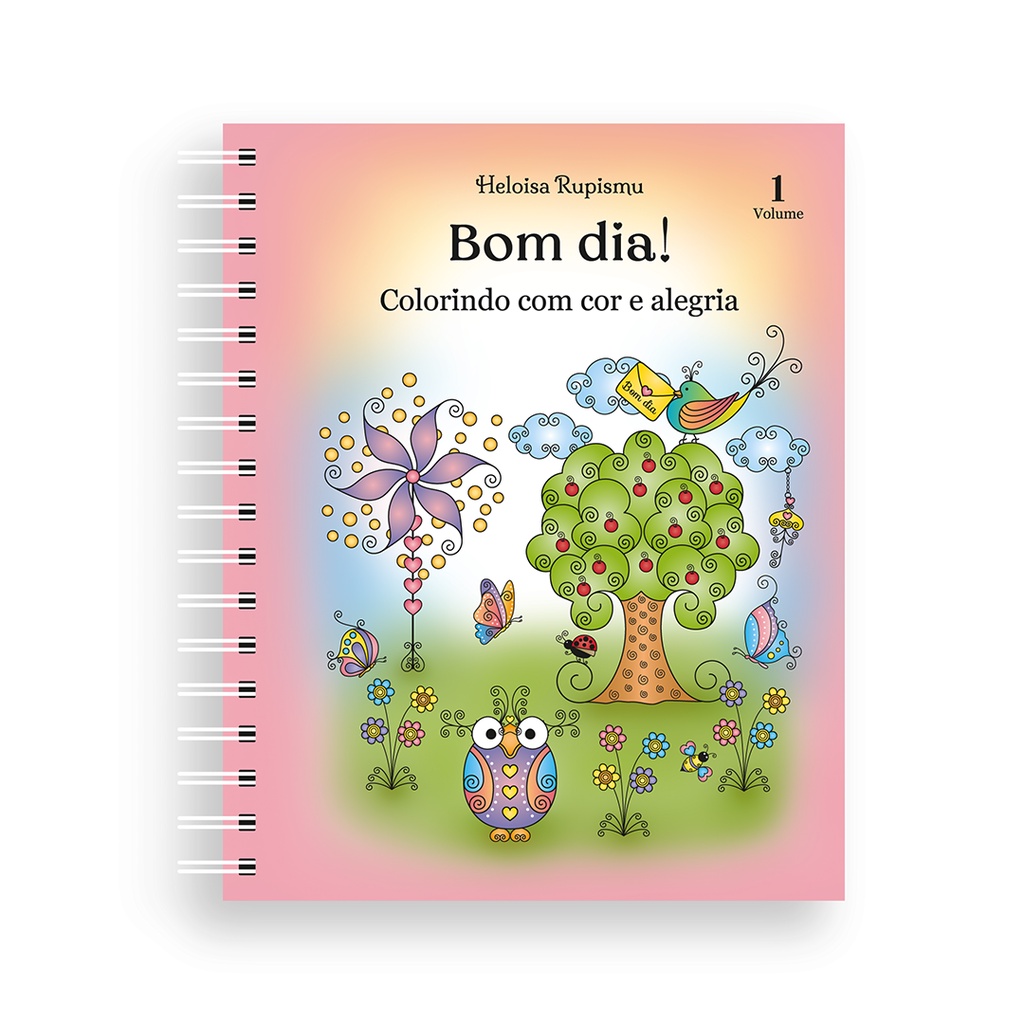 Livro de Colorir Bom Dia! | Shopee Brasil
