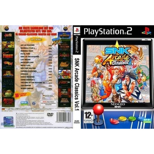 Snk Arcade Classics Volume 1 Ps2 | Shopee Brasil