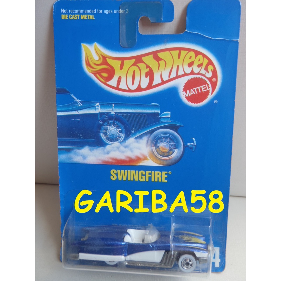 HOT WHEELS SWINGFIRE 1994 STREET BEAST BLUE CARD GARIBA58 | Shopee Brasil