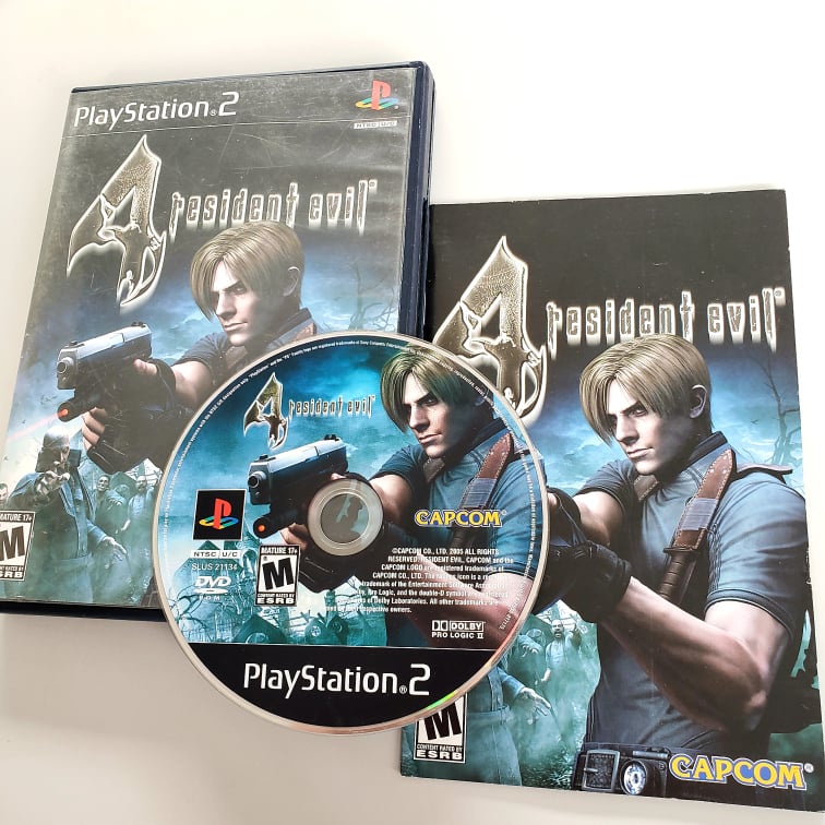 Resident Evil 4 Original Ps2 Mídia Física Playstation 2 | Shopee Brasil