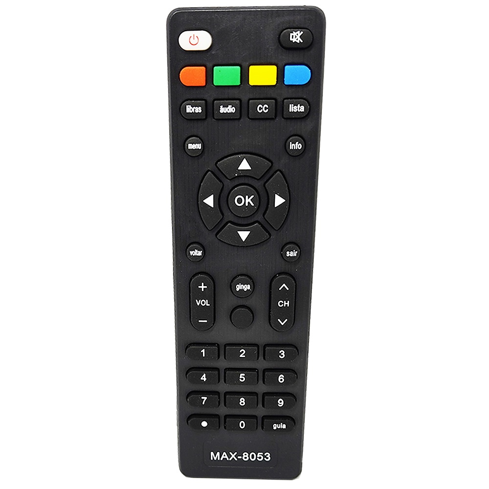 Controle Remoto Conversor Digital Multilaser (max-8053) | Shopee Brasil