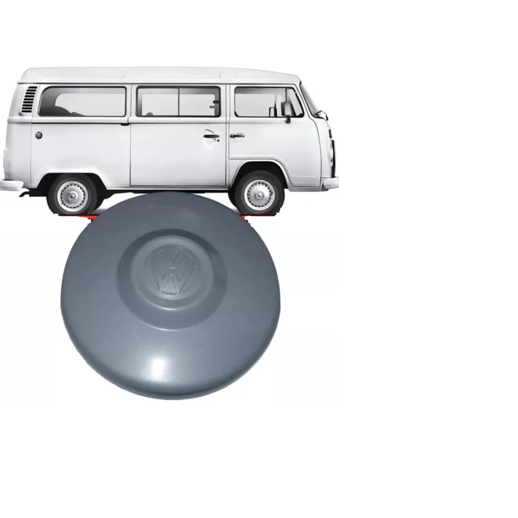 Calota Kombi 1980 até 2018 (Cinza) | Shopee Brasil